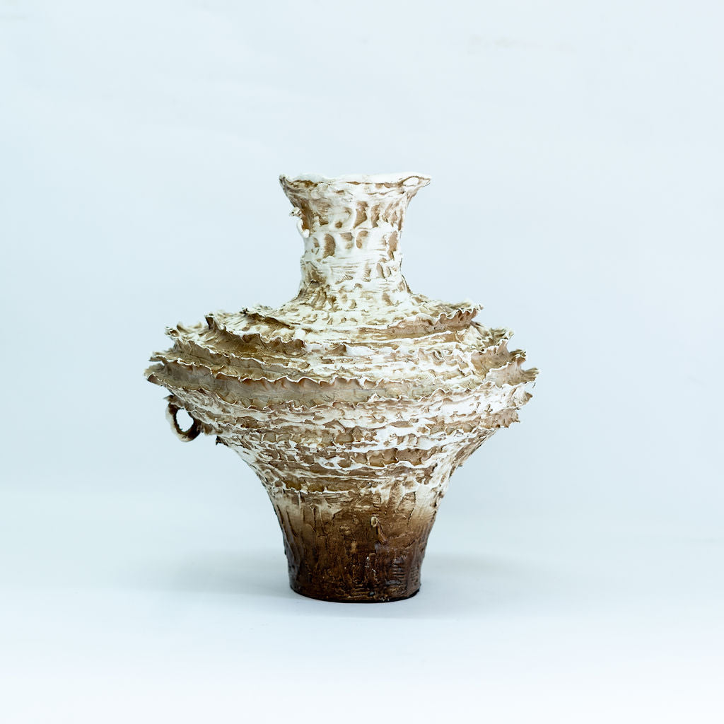 Aged Vase | Beige & Cream – Shop Adele Catherine