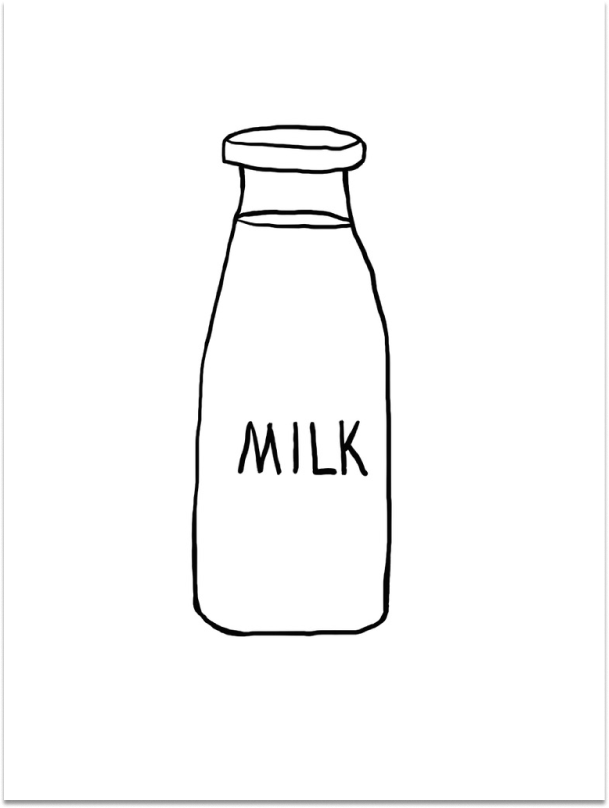 Milky Lane | Black & White – Shop Adele Catherine