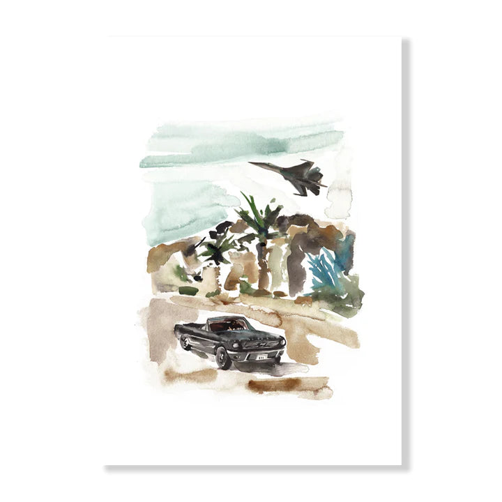 She Set the Jet Poster Print – Shop Adele Catherine