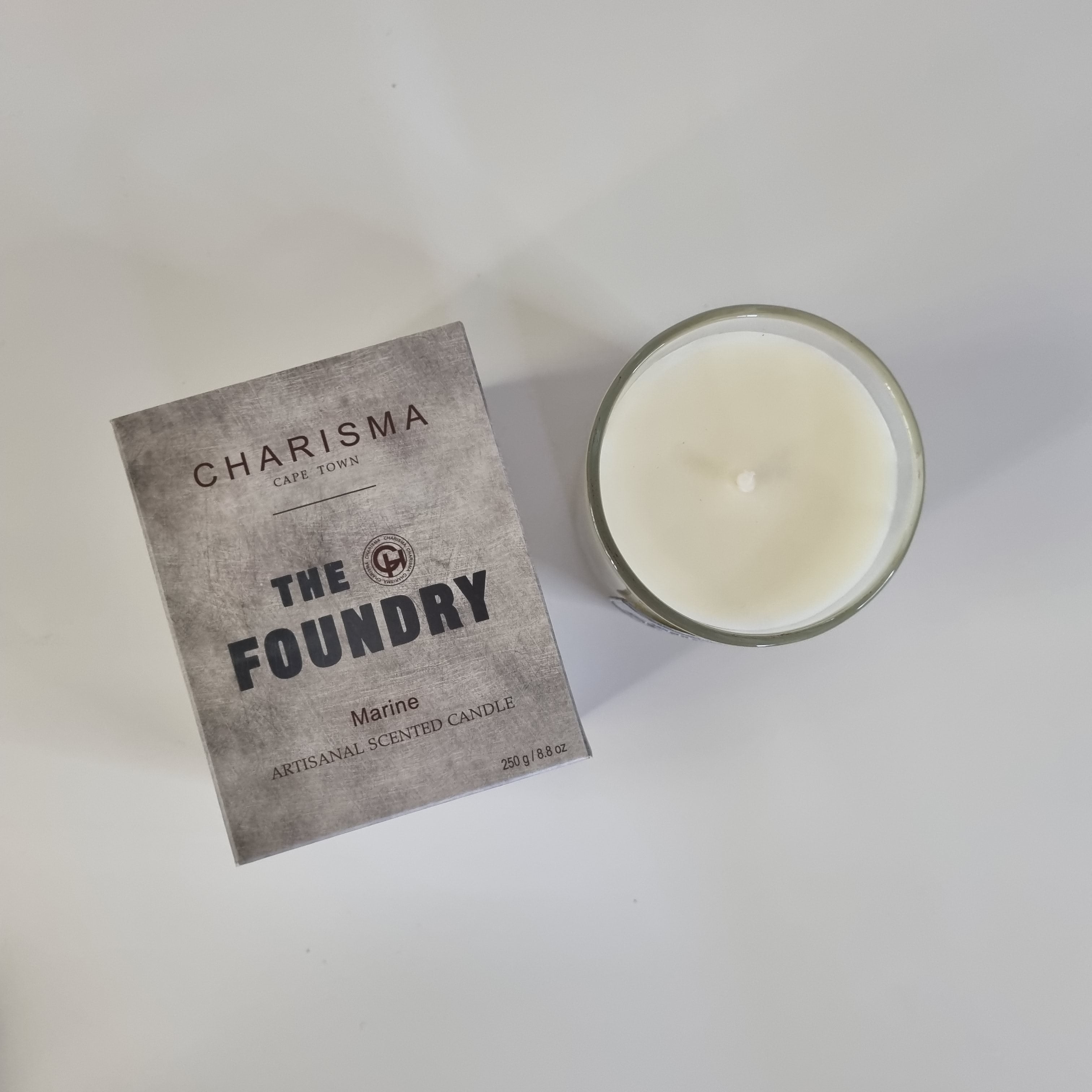 5. Candle in Tumbler - Charisma Foundry Marine – Shop Adele Catherine