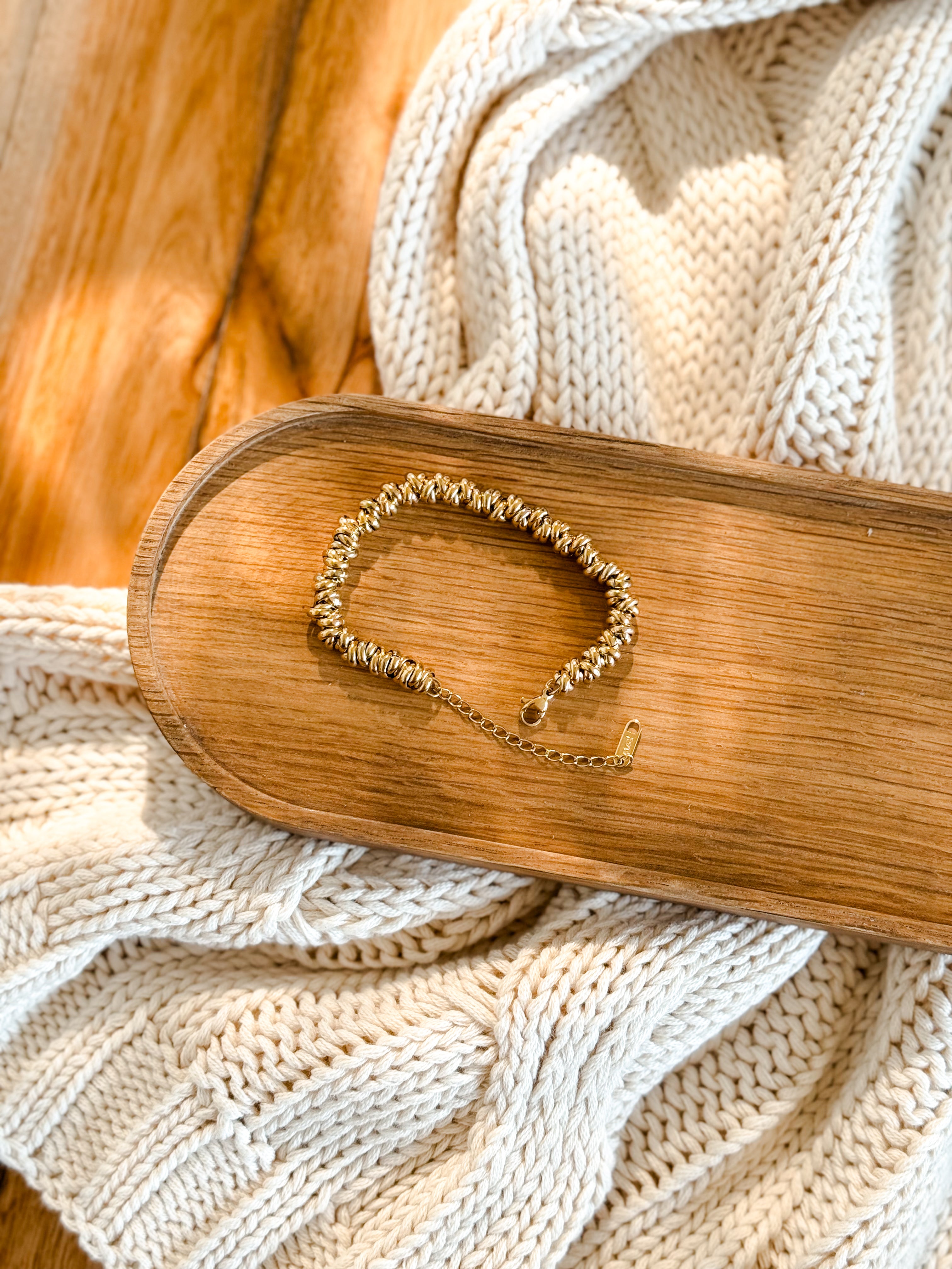 The Ellie Bold Bracelet | Gold – Shop Adele Catherine